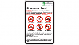Stormwater Management Ponds: Stay off the Ice | Middlesex Centre