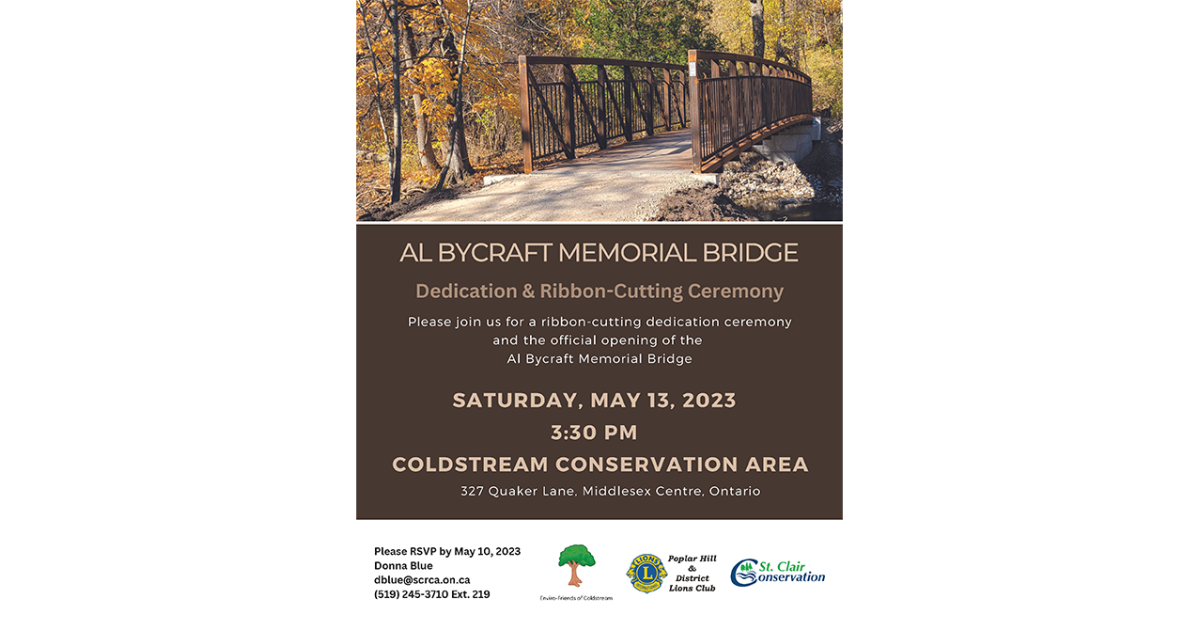 Al Bycraft Memorial Bridge Dedication Ceremony | Middlesex Centre